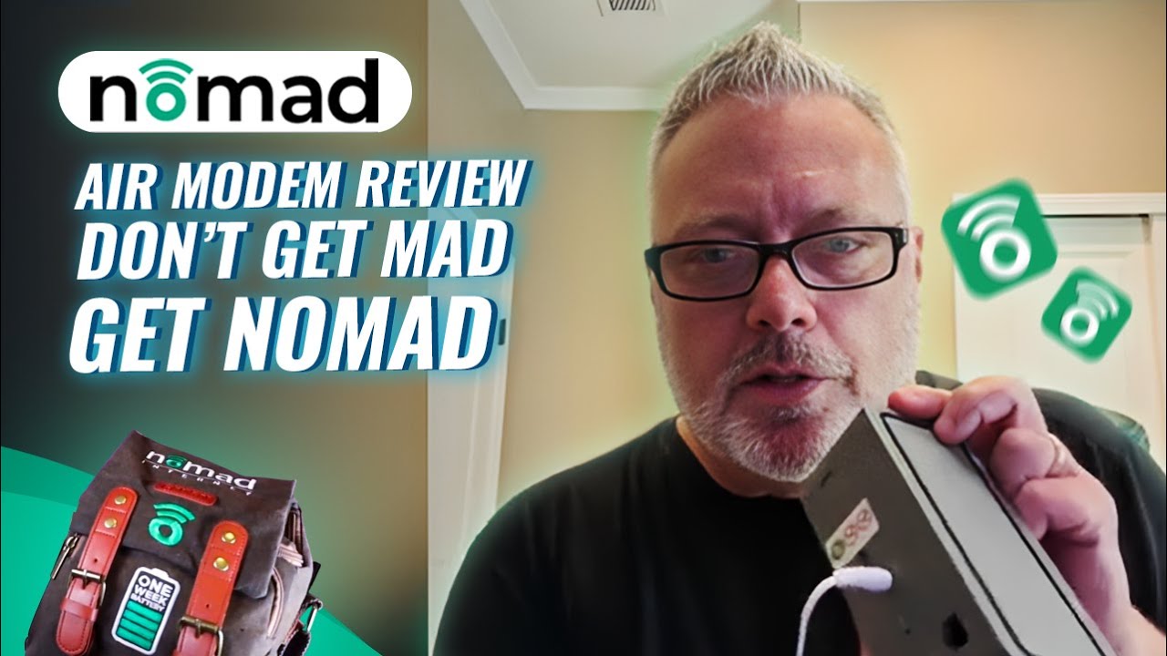 Nomad Air Modem Review - Don’t Get Mad. Get Nomad. - YouTube