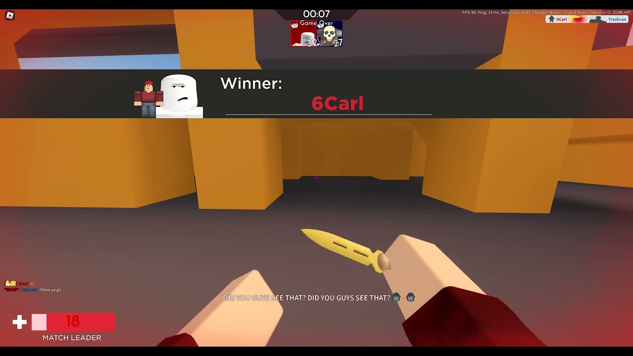 Cool arsenal trickshot against Trashcan (Aka the 2nd best arsenal ...