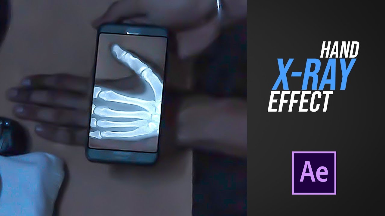 Hand X-Ray Scan Effect | After Effects VFX Tutorial | Raj Angad vines ...