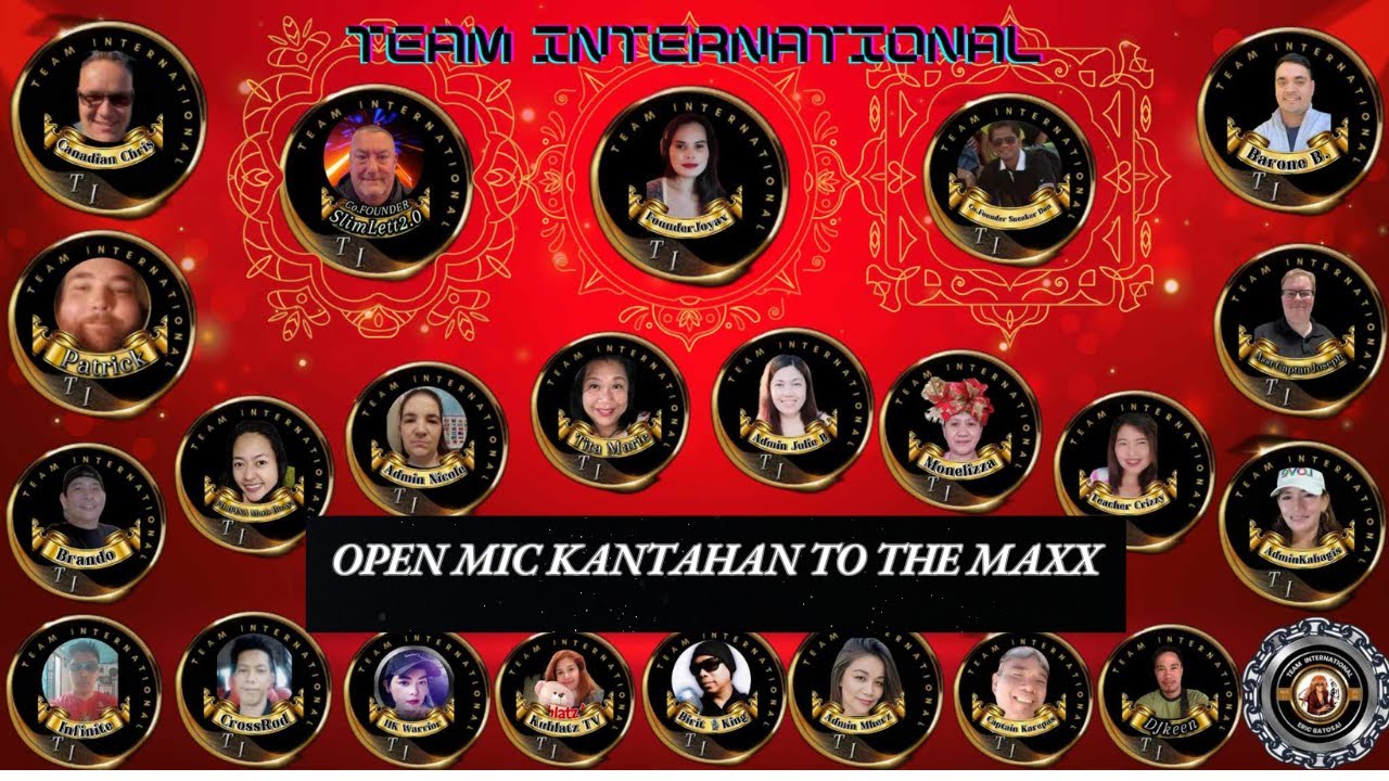 OPEN MIC TEAM INTERNATIONAL LIVE - YouTube