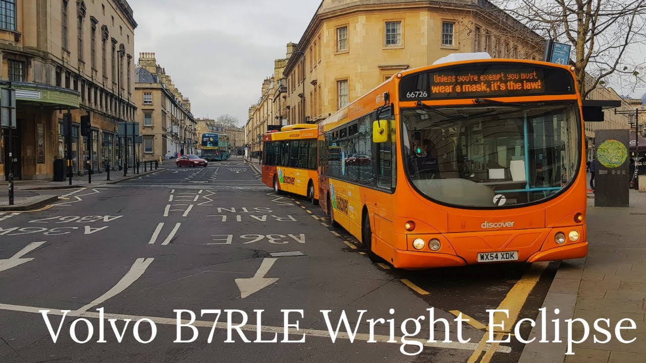 Volvo B7RLE Wright Eclipse 18 Keynsham To Bath WX54 XDK 66726 First volvo-b7rle-wright-eclipse-18-keynsham-to-bath-wx54-xdk-66726-first