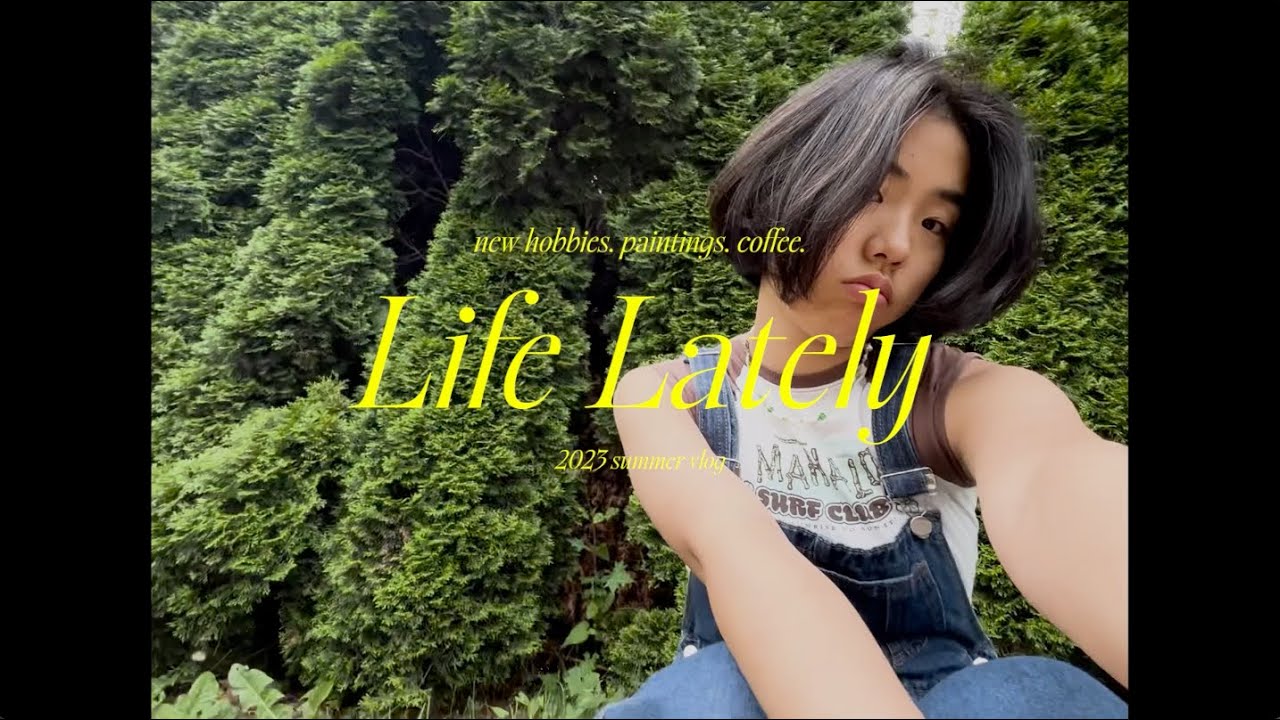 life lately 🍓 learning to have fun with art again - YouTube