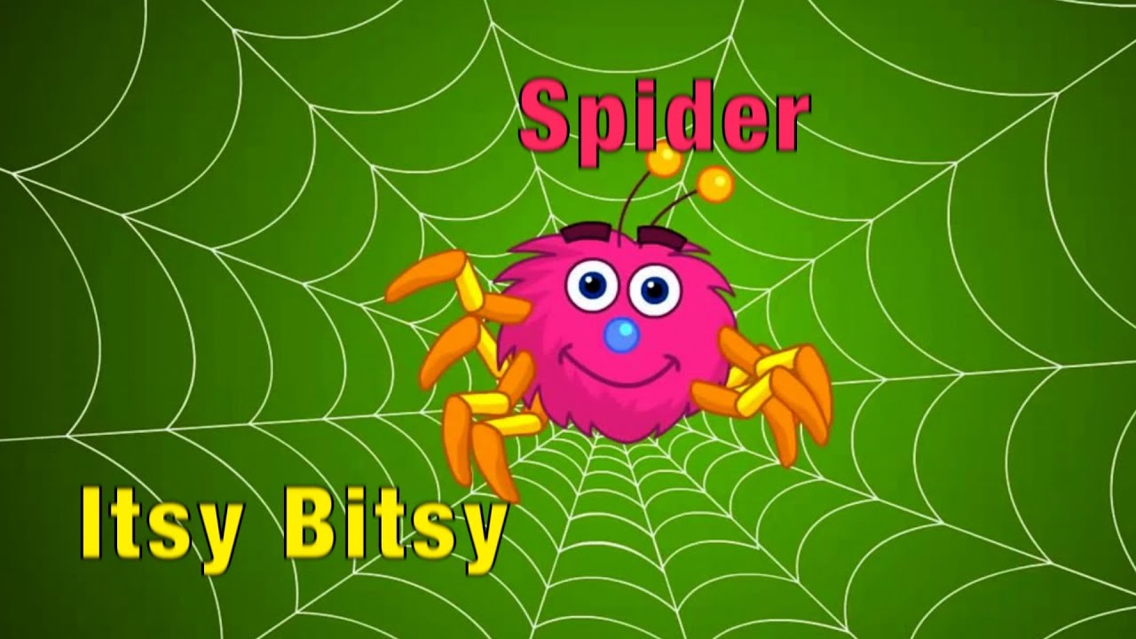 Itsy Bitsy Spider with Lyrics and Vocal 赤ちゃんサメ + Nursery Rhymes - Kids ...