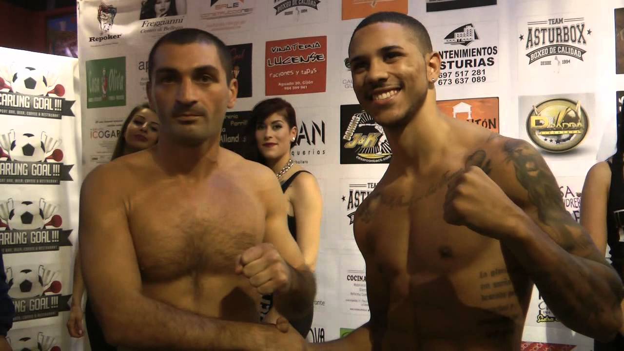Nº 11 Jonathan Alonso BOXEO Bascula en el Carling GIJON Asturias - YouTube