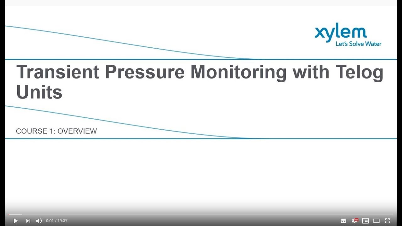 Transient Pressure Monitors Course 1: Overview - YouTube