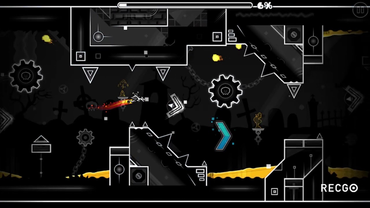 Geometry Dash DOOM GAUNTLET!!! Buried Angel complete - YouTube