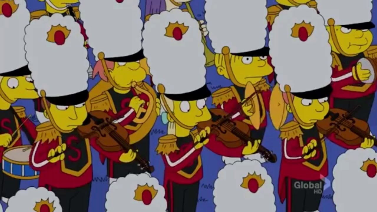 Homer Simpson conducts Stars and Stripes Forever - YouTube