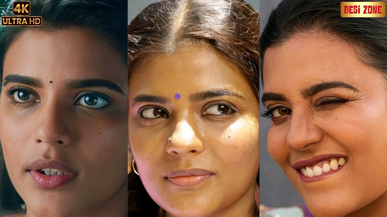 Aishwarya Rajesh Close Up Face & Lips 4k Video | Aishwarya Rajesh Vertical Edit 4k | Desi Zone ...