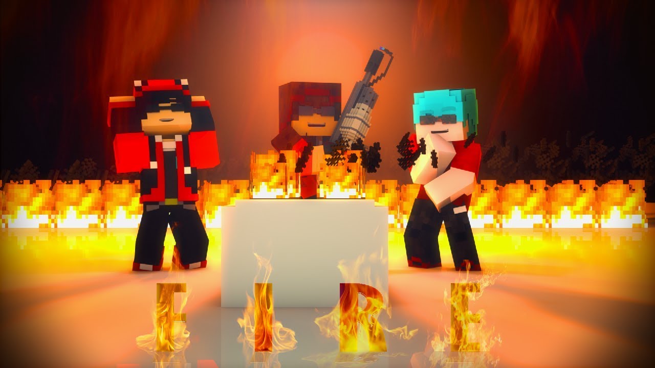 [Minecraft Animation]Fire!!!!! - YouTube