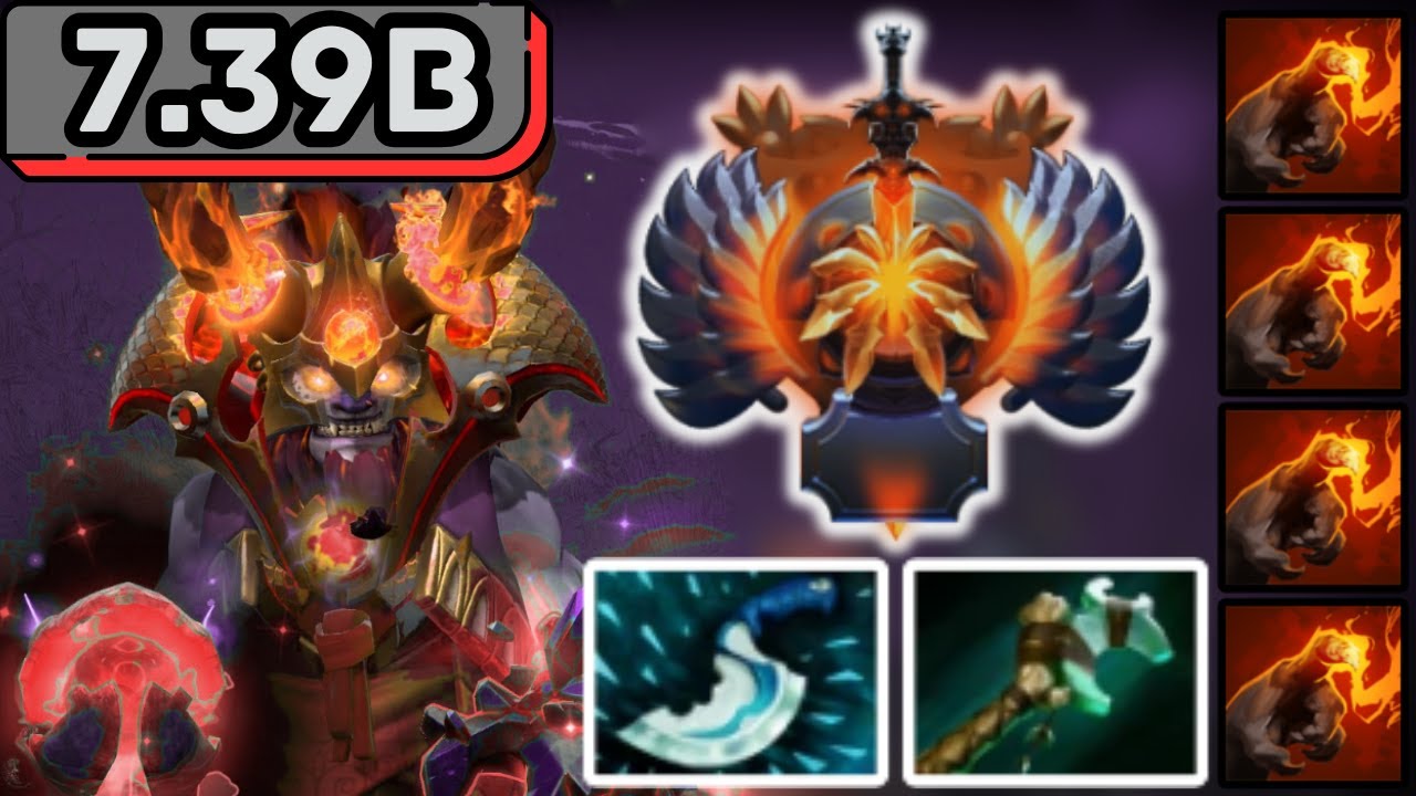 🔥 IMMORTAL LION BURSTS EVERYONE with FINGER OF DEATH 🔥 Patch 7.39b - Dota 2 Support - YouTube
