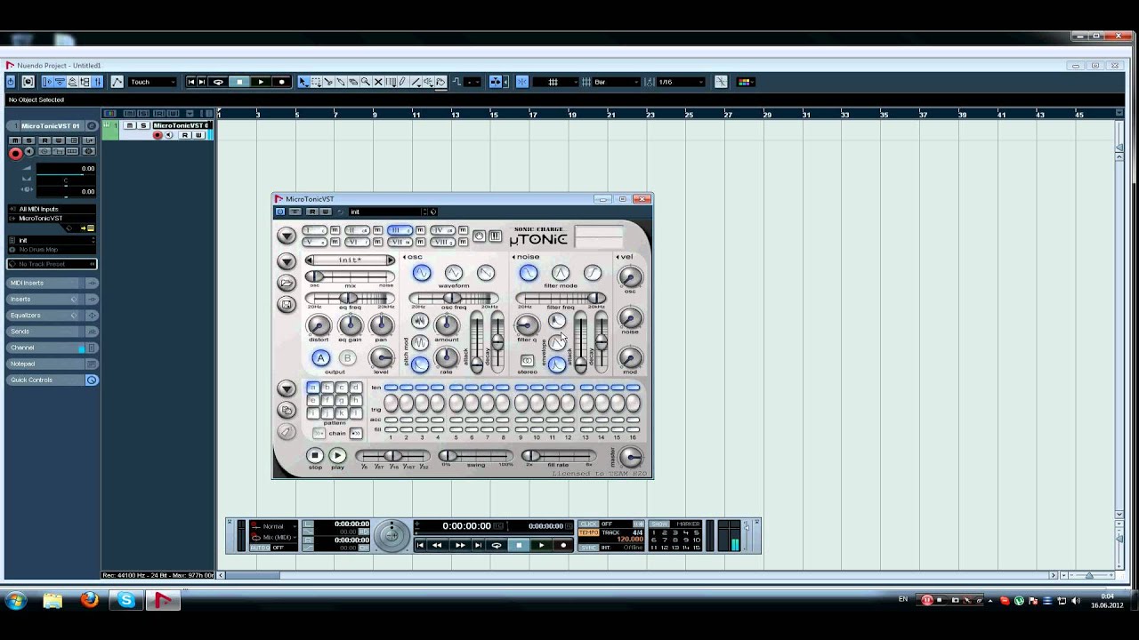 Drums synthesis basics (Thesys tutorial) - YouTube