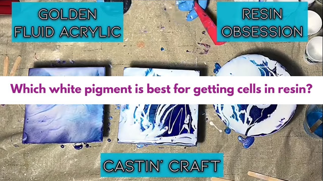 A comparison of different white pigments for getting cells in resin ...