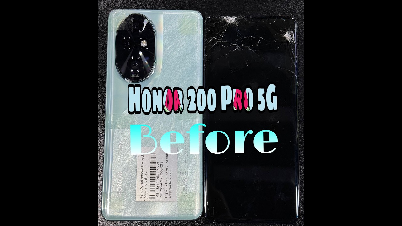 How to Replace Your Honor 200 Pro 5G Display Step by Step - YouTube