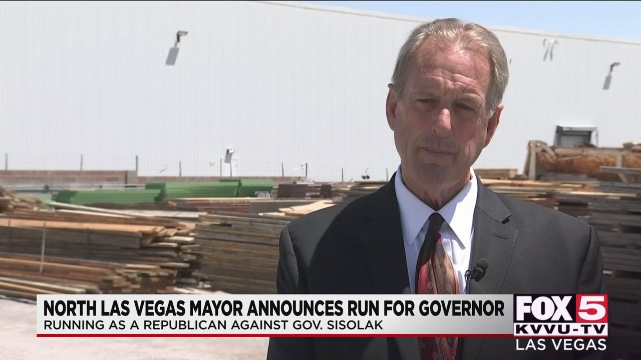 North Las Vegas mayor announces Republican run for Nevada governor ...