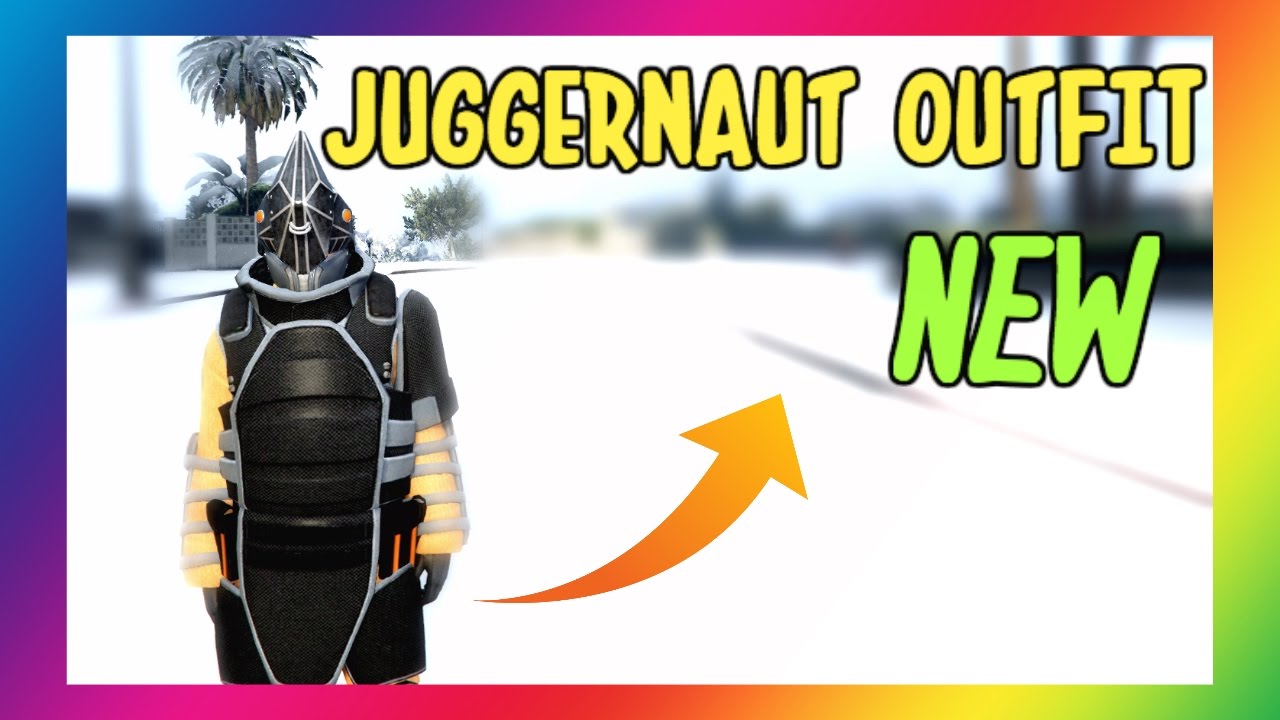 GTA 5 ONLINE - HOW TO GET THE JUGGERNAUT OUTFIT 1.37 PS4/XBOX ONE - YouTube