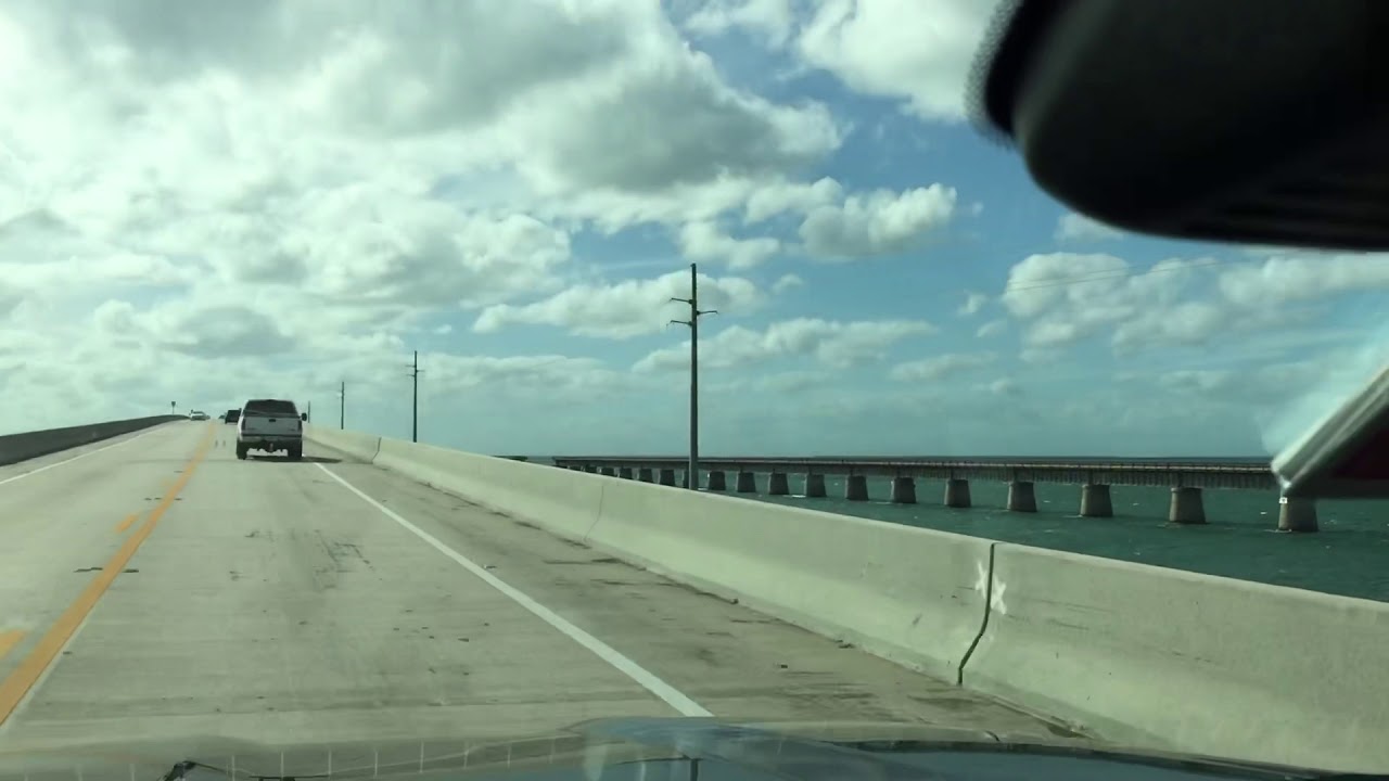 Driving down to Key West on my visit to Miami Florida - YouTube