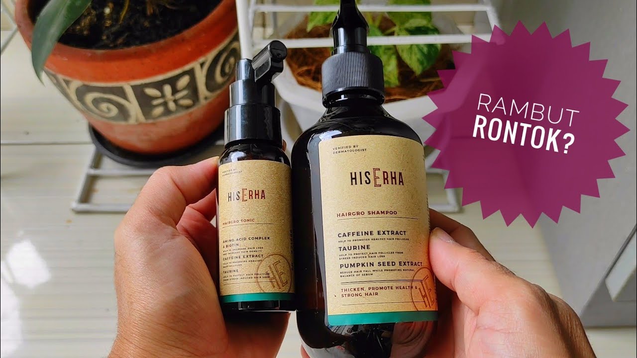 Cara Mengatasi Rambut Rontok? | HIS Erha Hairgro Series - YouTube