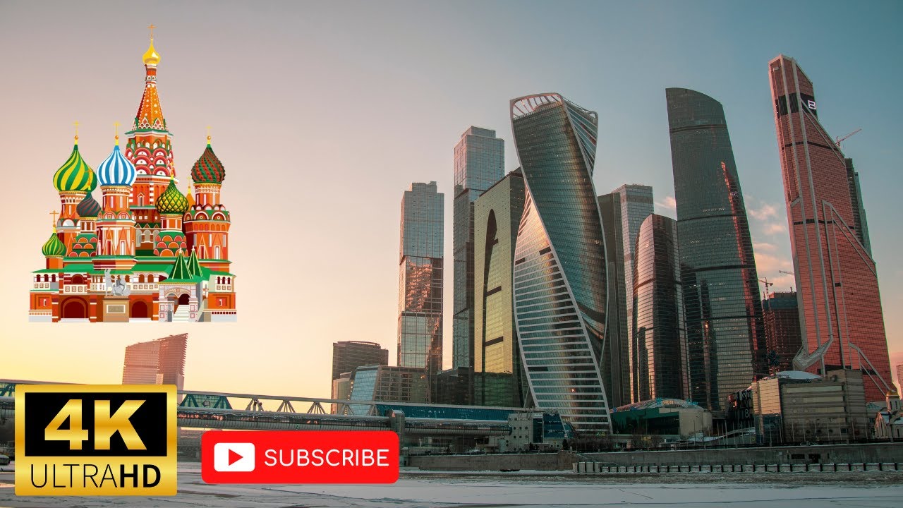moscow amazing drone footage - YouTube