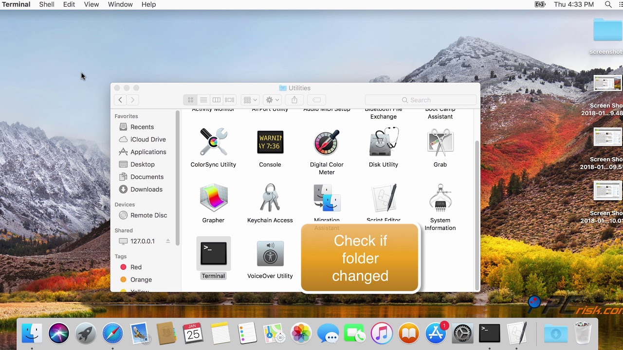 How to take a screenshot on a Mac computer? - YouTube