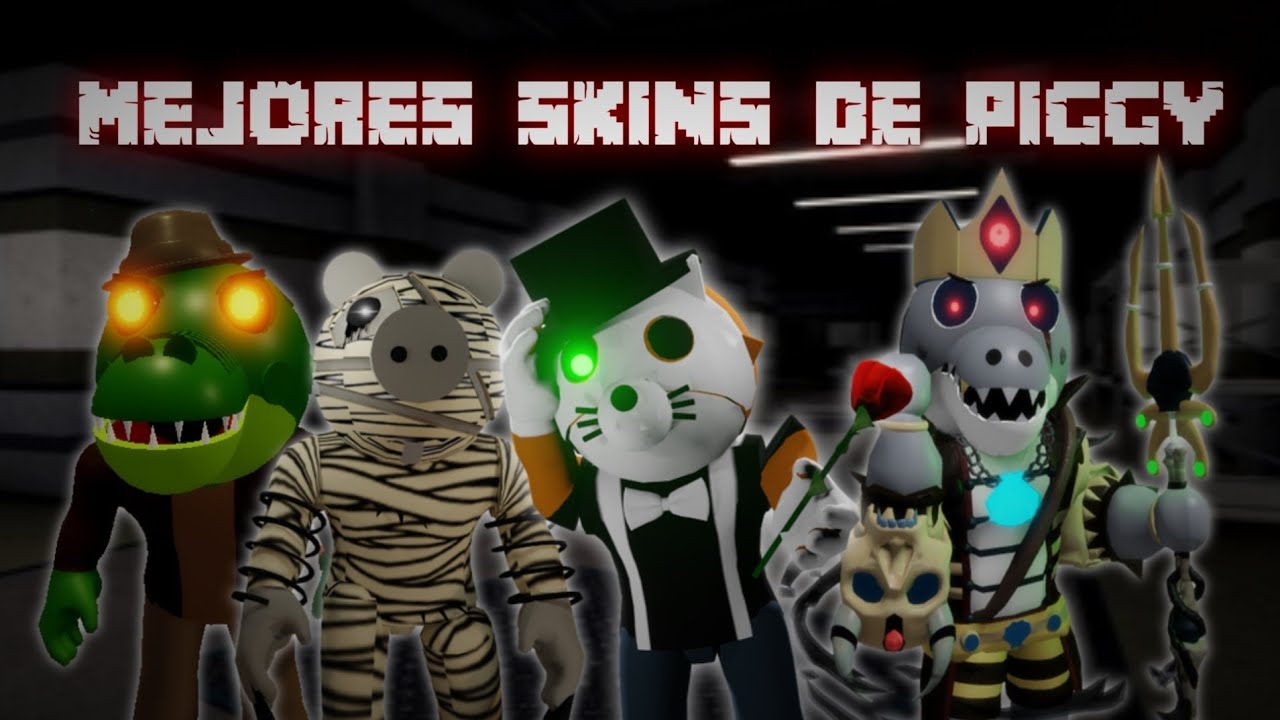 MEJORES SKINS de PIGGY 😱🐷!!! (piggy roblox) - YouTube