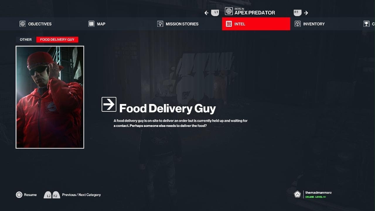 HITMAN 3 Food delivery guy 🍛 - YouTube