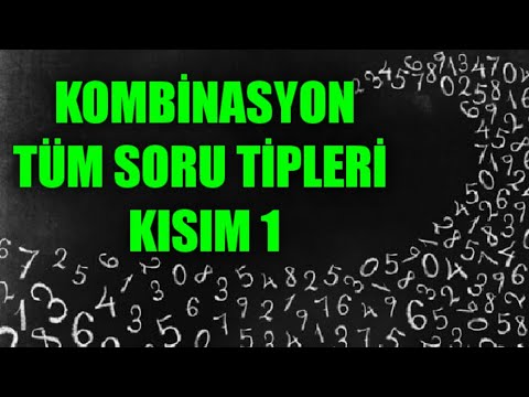 KPSS - Kombinasyon Soru Çözümü 1.Kısım