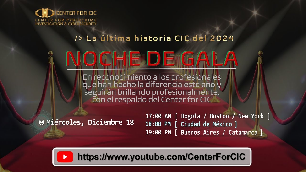 Noche de Gala - Center for CIC - 2024 - YouTube