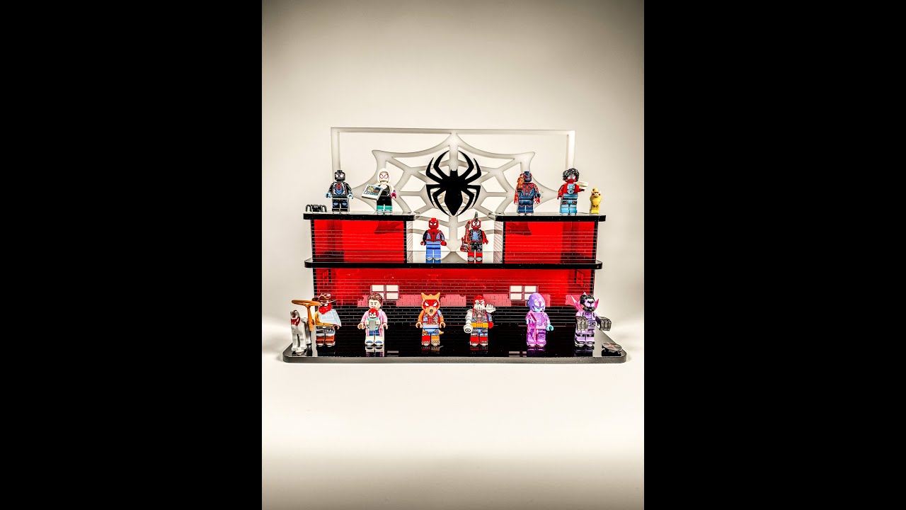 Spider-Man Stand - 3 Tier - YouTube