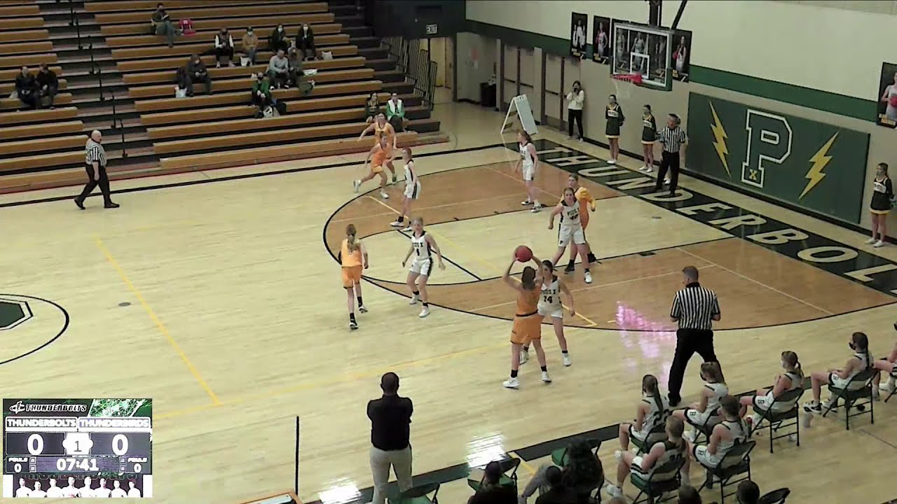 Pius X JV Girls Basketball vs. Bellevue West - YouTube