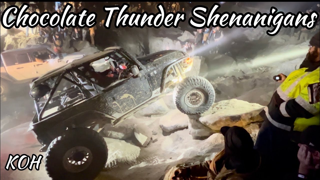 Chocolate Thunder Shenanigans #kingofthehammers #koh #chocolatethunder ...