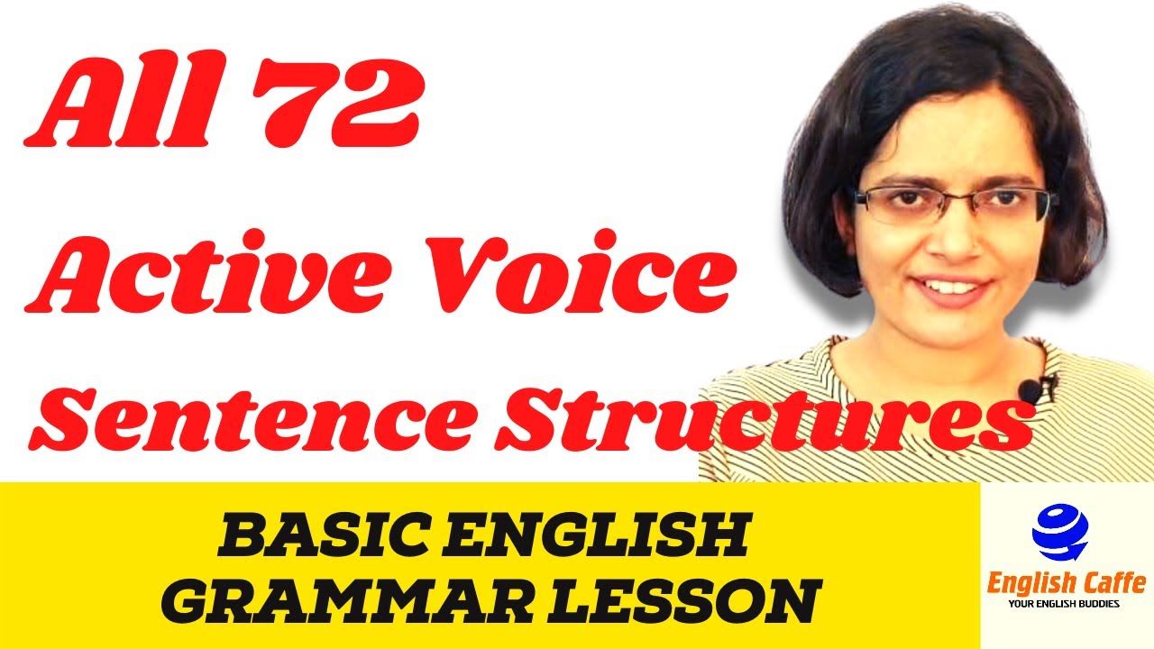 Active Voice Sentences in all Tenses | Online Spoken English Grammar ...