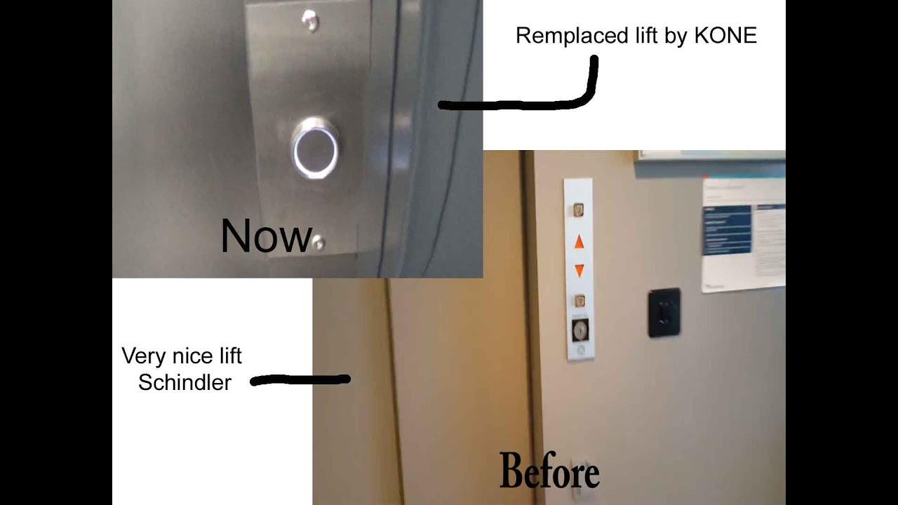 Three lifts modernized!!! this are old Schindler before and after ...