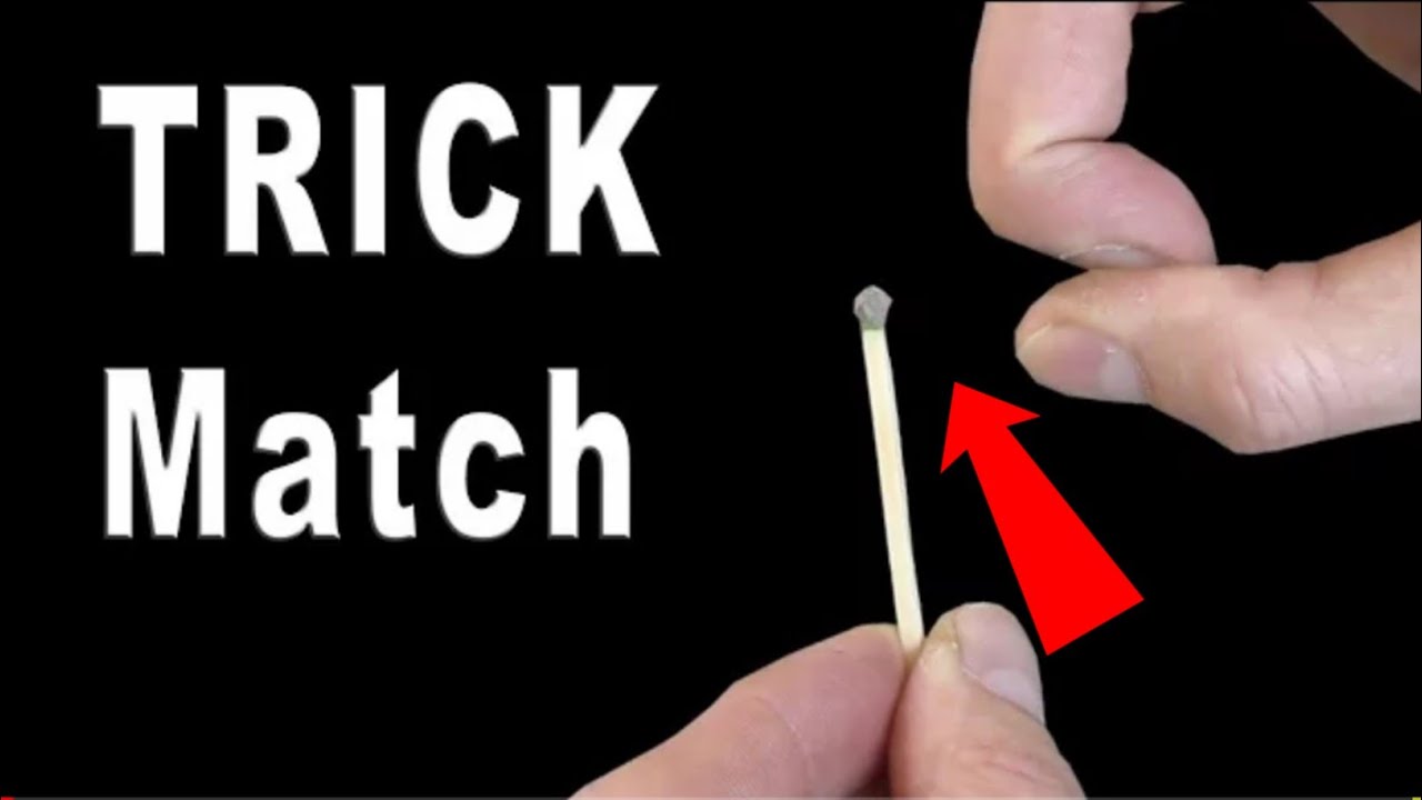 COOL way to light a matchstick with only one hand || Match Box Fire ...