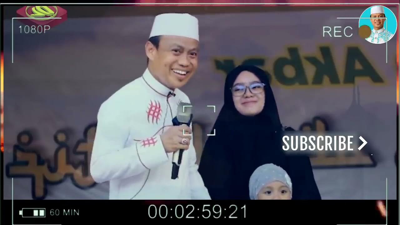 CANTIK !! Inilah Wajah Istri Ustad Das'ad Latif - Ceramah Lucu Ustad Das'ad Latif - YouTube