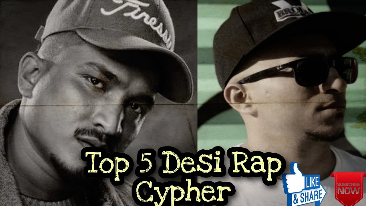 Top 5 best rap cypher in desi hip hop - YouTube