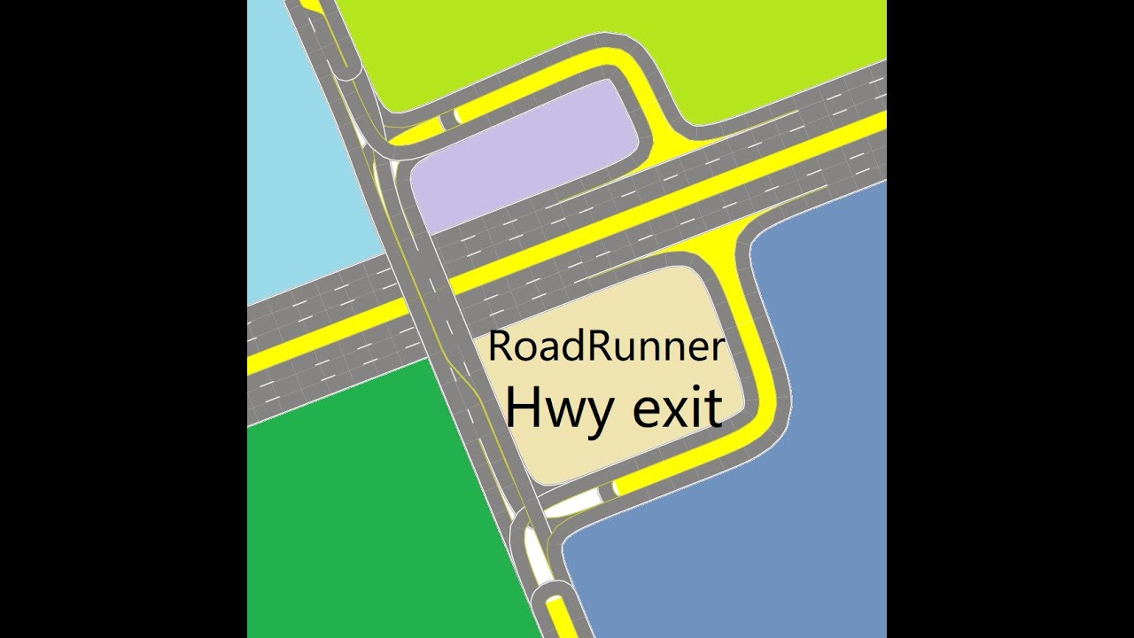 RoadRunner_0.5 Simple Highway exit - YouTube