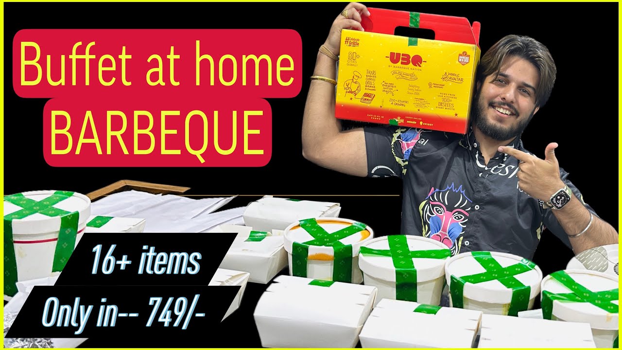 "Barbeque Nation Veg Box Review | Delicious Buffet Experience at Home ...