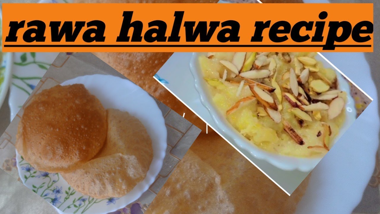 1 kg rawa halwa | halwa pori recipe | kesari halwa | perfect halwa puri ...