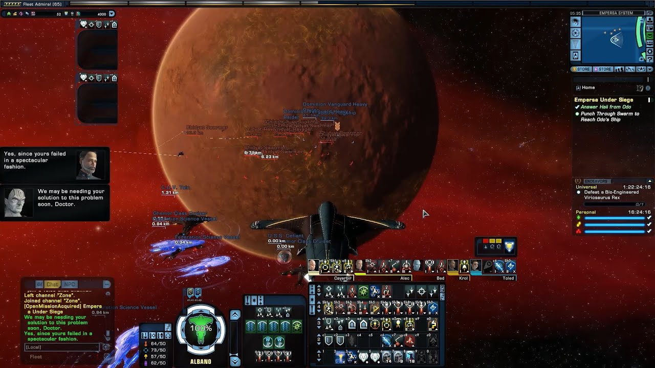 Timer down Hur'q ships and/or Hur'q attendants - ships & ground (for ...