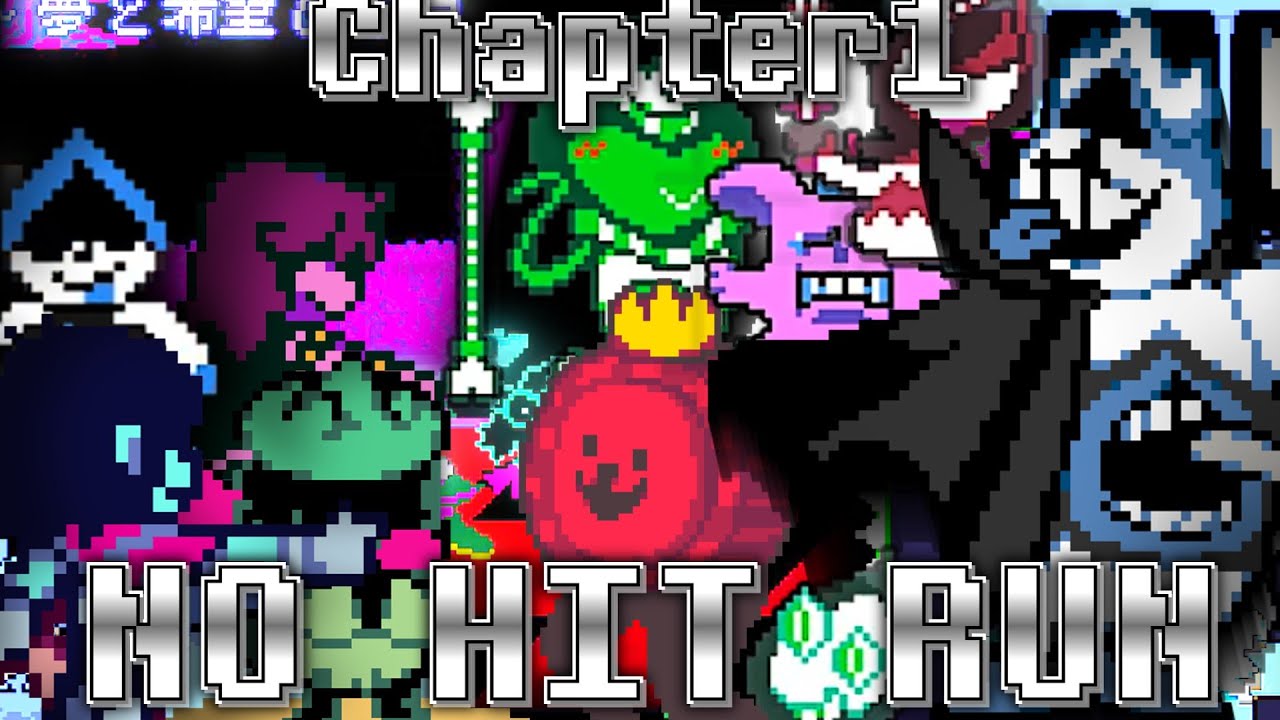 【NO HIT RUN】Deltarune chapter1 NO HIT RUN!!!!! ＊no Jevil - YouTube