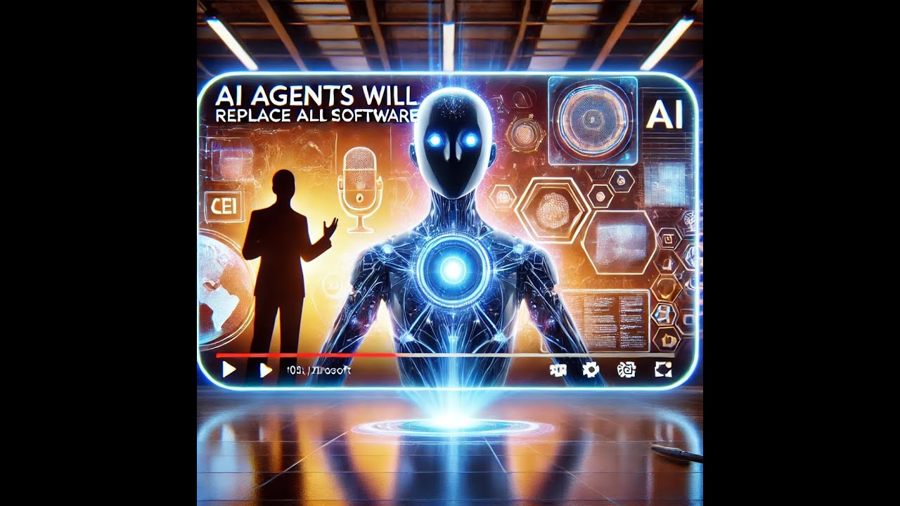 微軟CEO震撼預言：AI代理將取代所有軟體 | Microsoft CEO’s Shocking Prediction: 'AI Agents Will Replace All ...