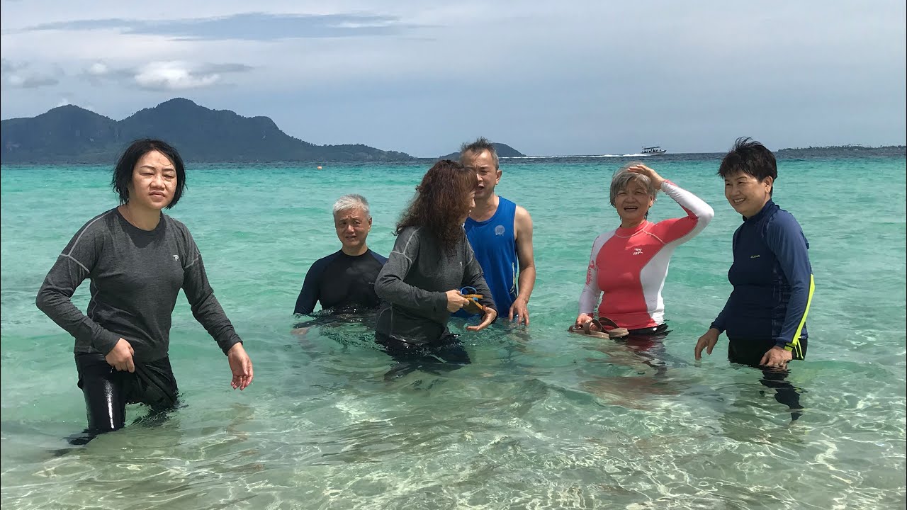 Semporna Sabah Sibu Island snorkeling & sandy beach 2022 - YouTube