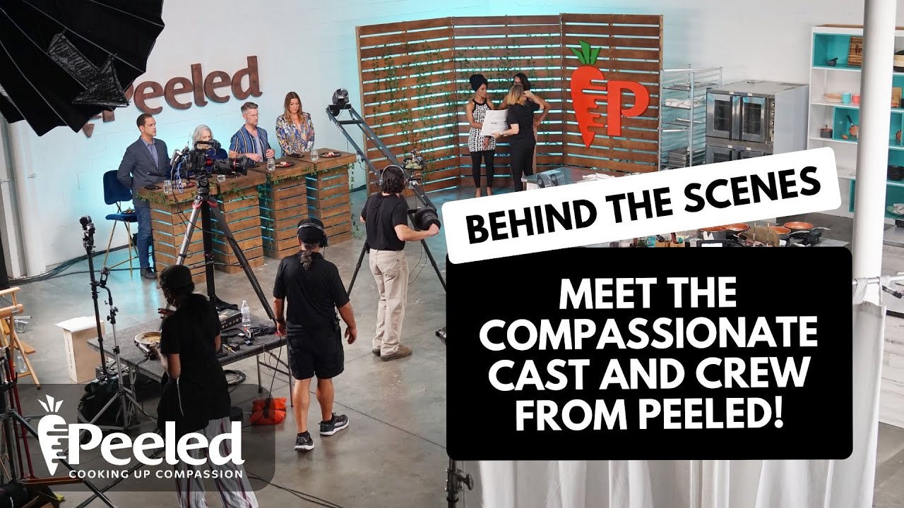 Behind The Scenes from First Ever All Vegan Cast Cooking Competition ...