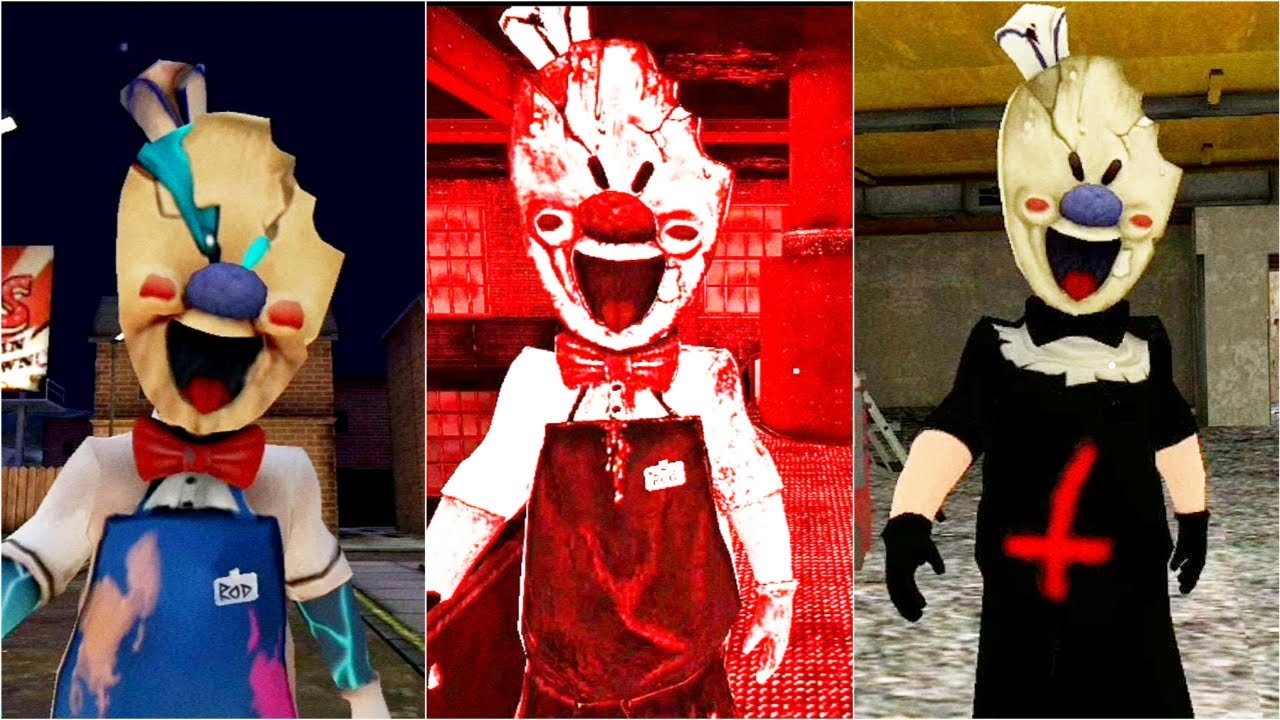 Ice Scream Horror Brawl Vs Ice Scream 5 Nightmare Vs Ive Scream 7 Evil ...