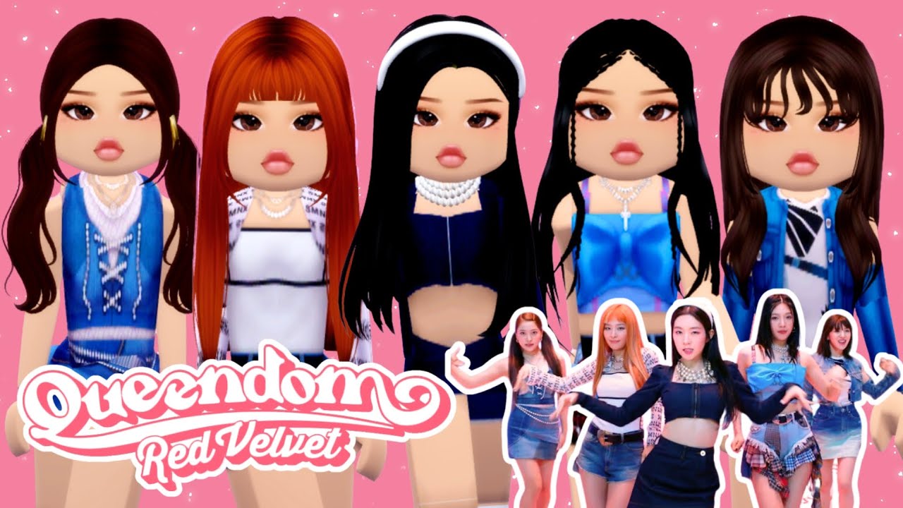 RED VELVET 'Queendom' Roblox Outfit Codes | Diaries Official 🎀 - YouTube