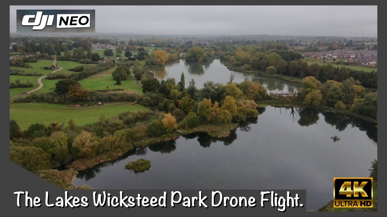 Wicksteed Park The Lakes | Amazing Drone Flight | DJI Neo 4K - YouTube