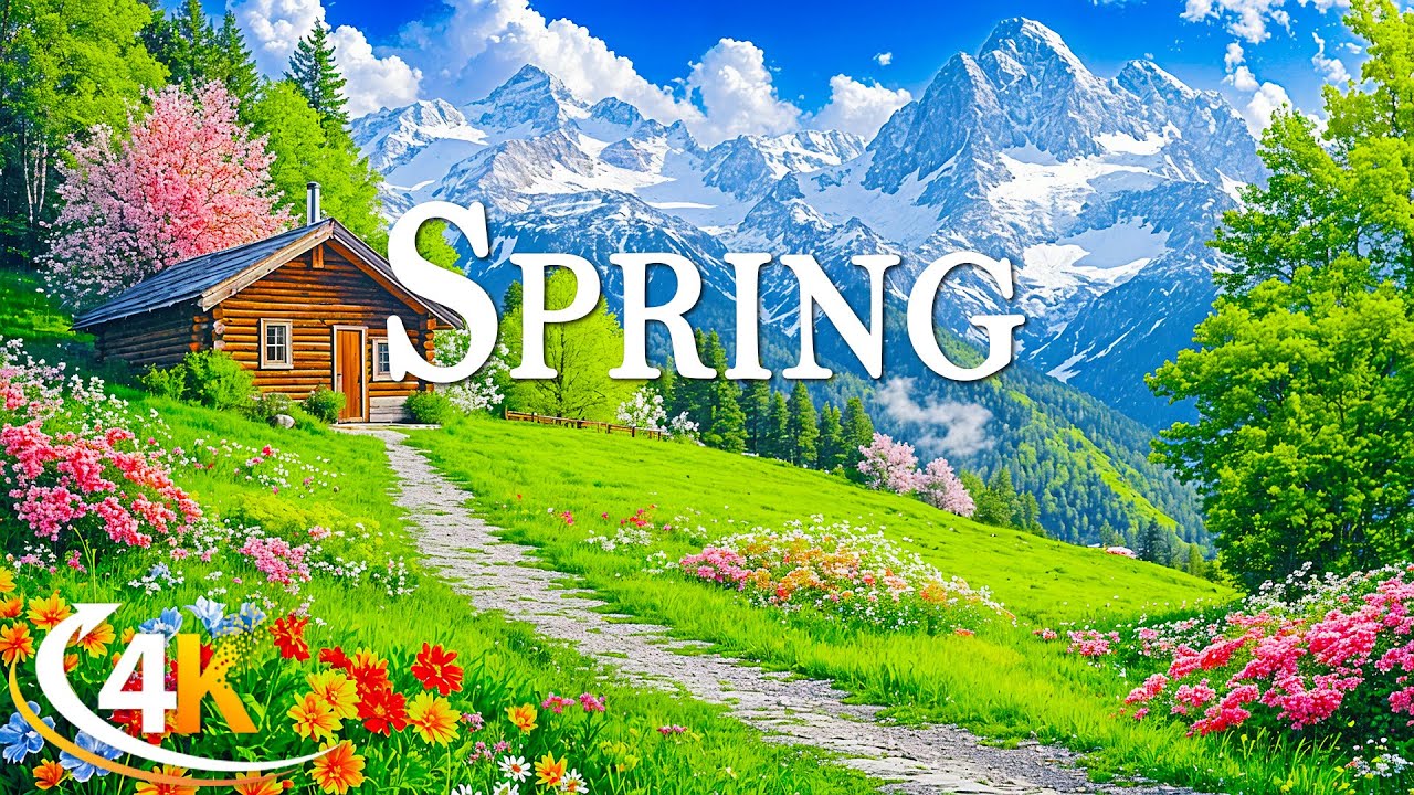 Switzerland in Spring 4K 🌿 A Breathtaking Journey Through Green Valleys ...