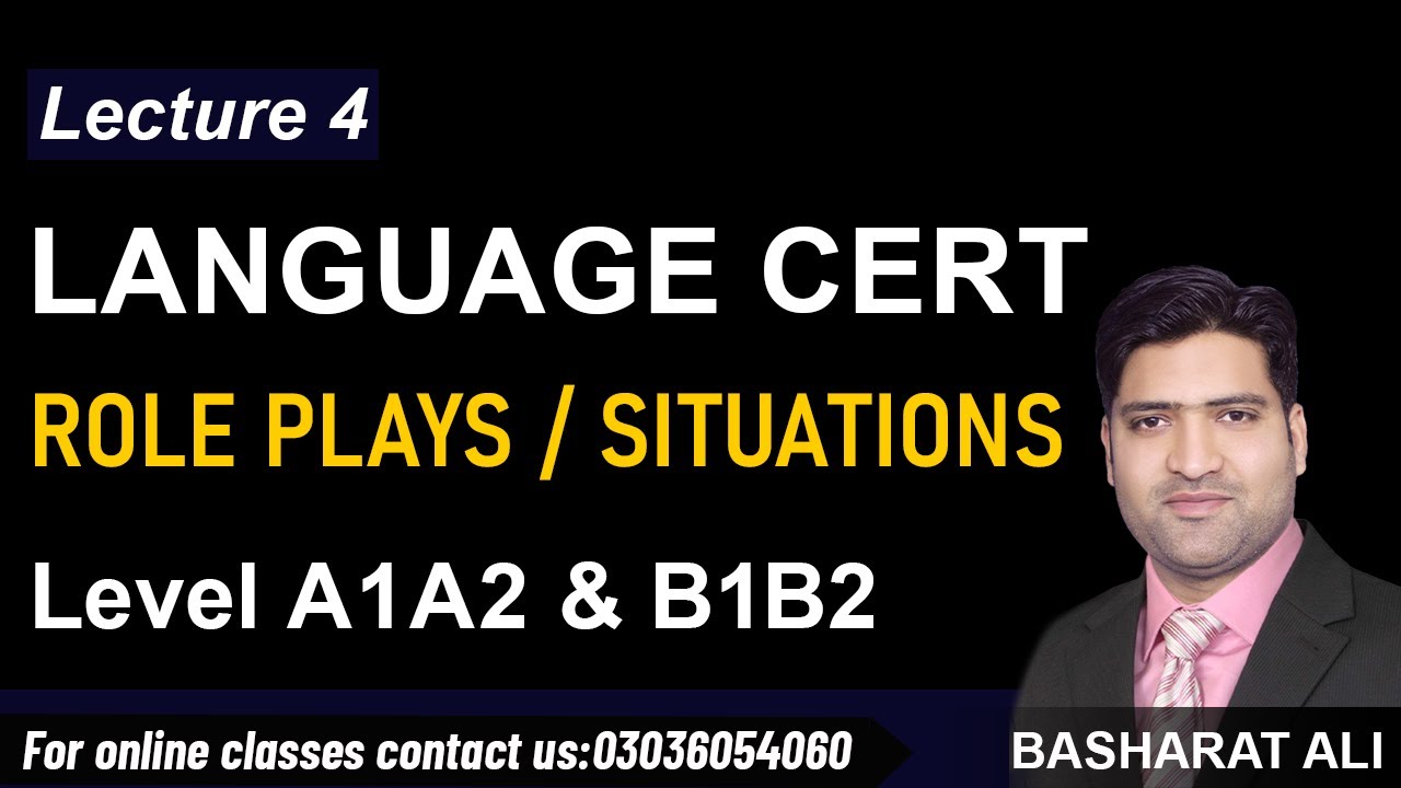 Situations Roleplays in LanguageCert |Language cert situations ...