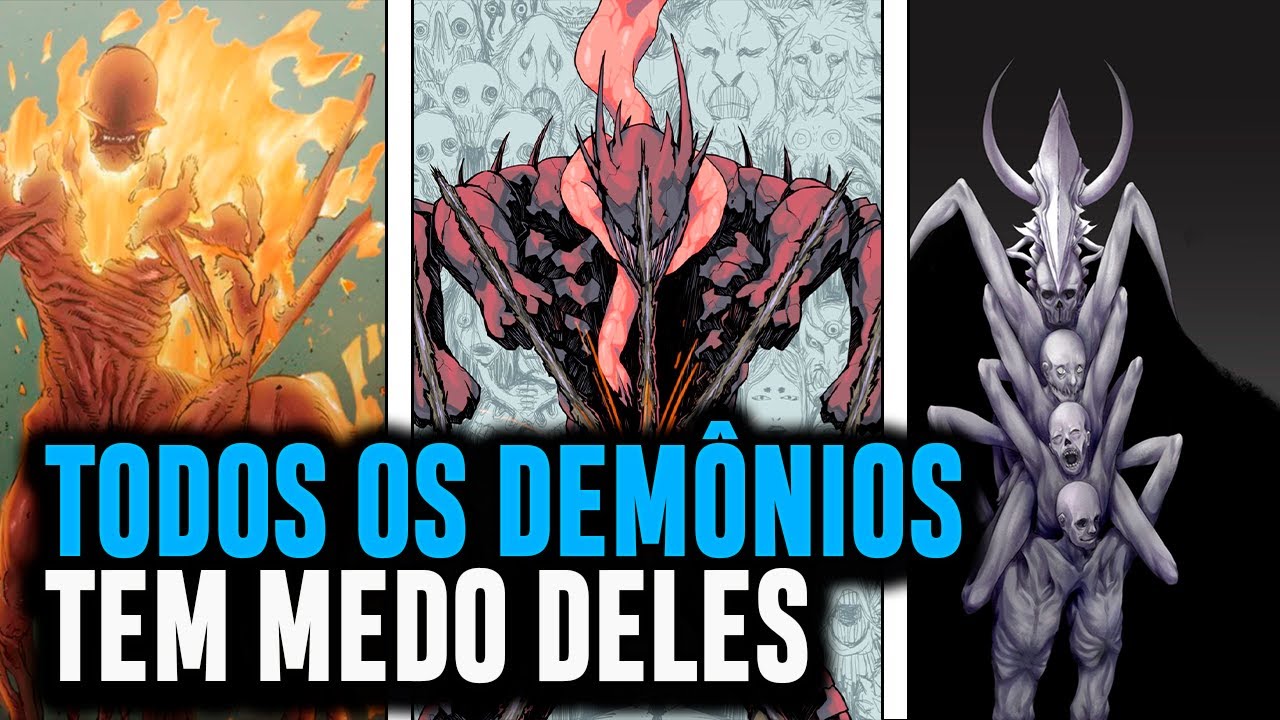 Os 6 Demônios mais fortes de Chainsaw Man que colocam medo em qualquer ...