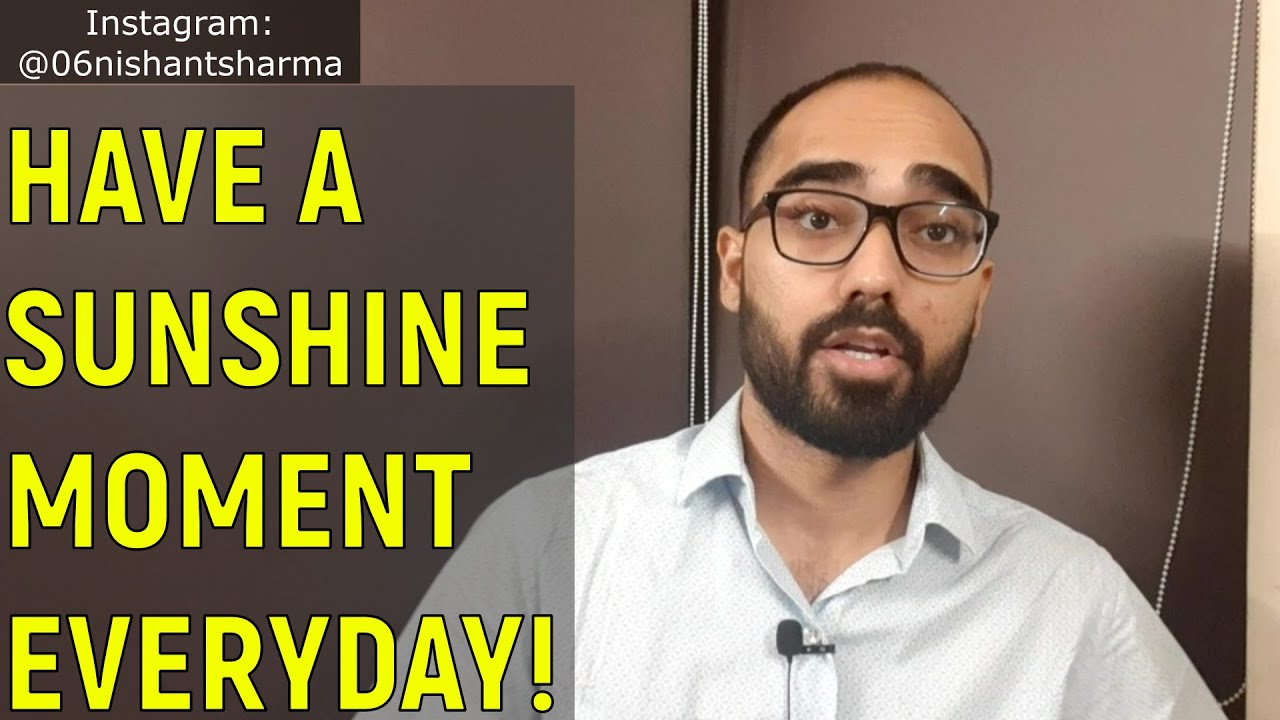 Sunshine Moment Everyday | Hindi | 2022 - YouTube